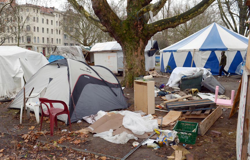 Fluchtpunkt Oranienplatz